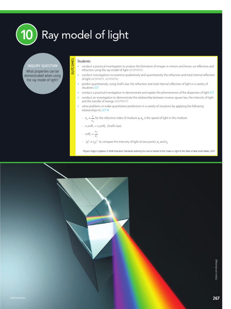 Physics: Light and Reflection | PDF | Reflection (Physics) | Mirror