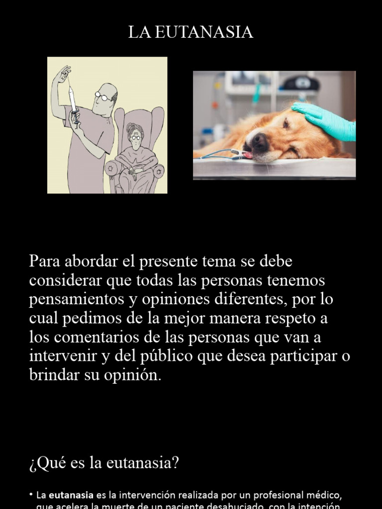 La Eutanasia | PDF