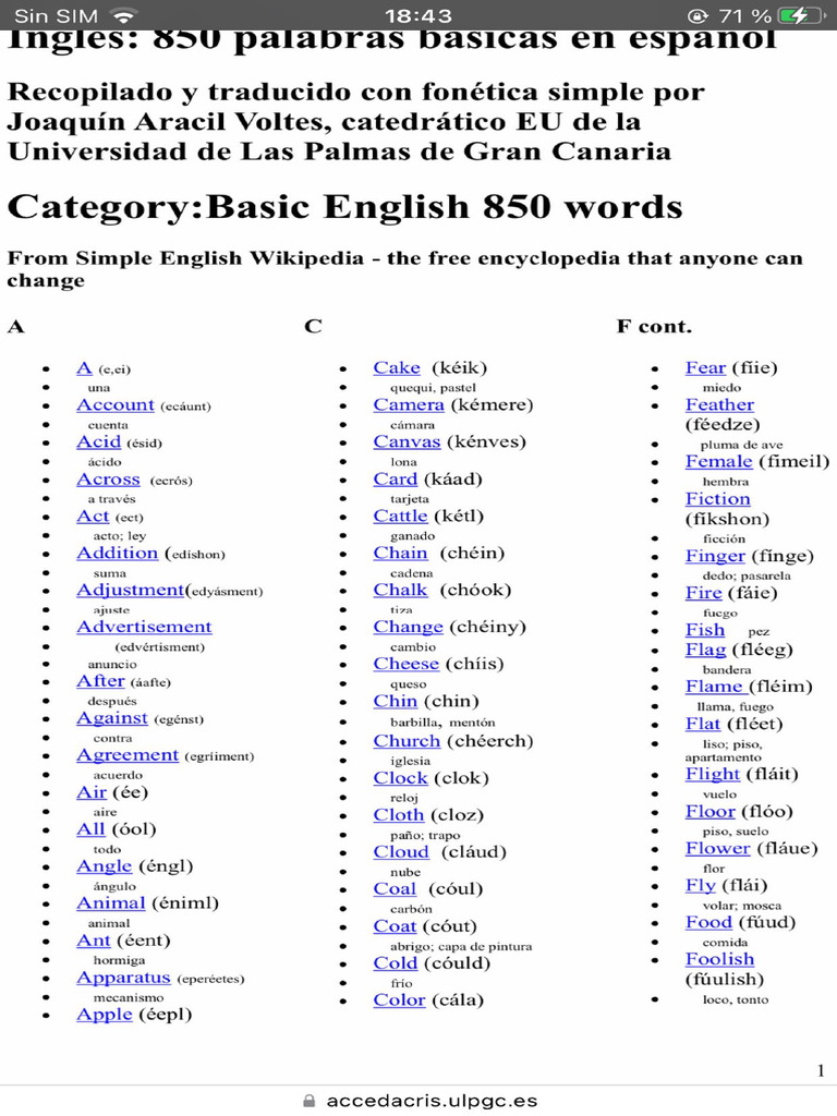 Ingles | PDF