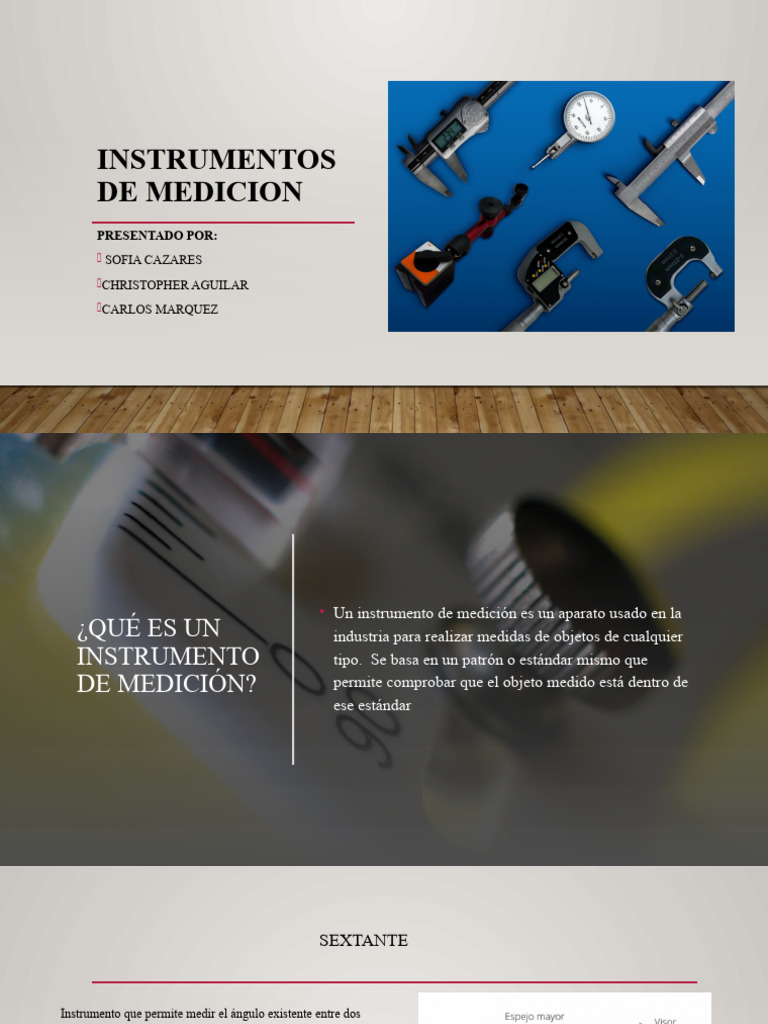Instrumentos de Medicion | PDF