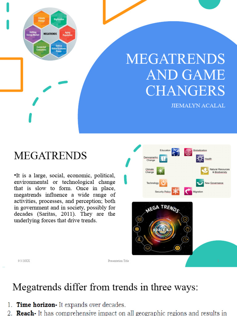Megatrends and Game Changers | PDF | Climate Change | Physical Geography