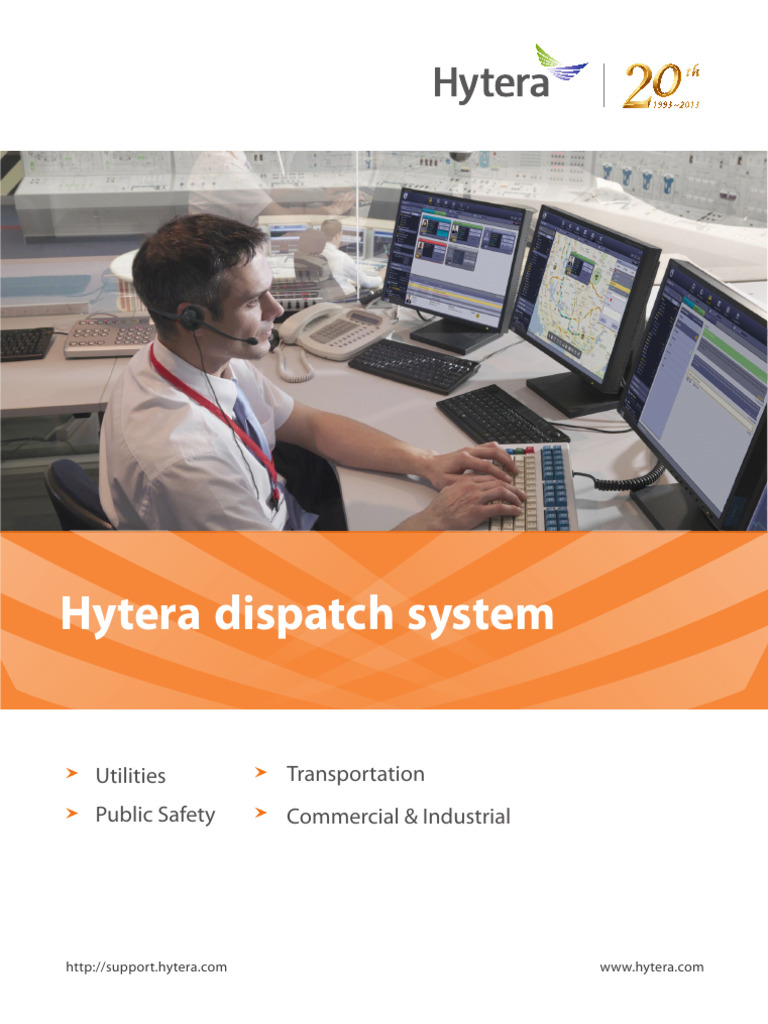 En Dmr Hytera Dispatch System 201402111 Pdf Radio Backup