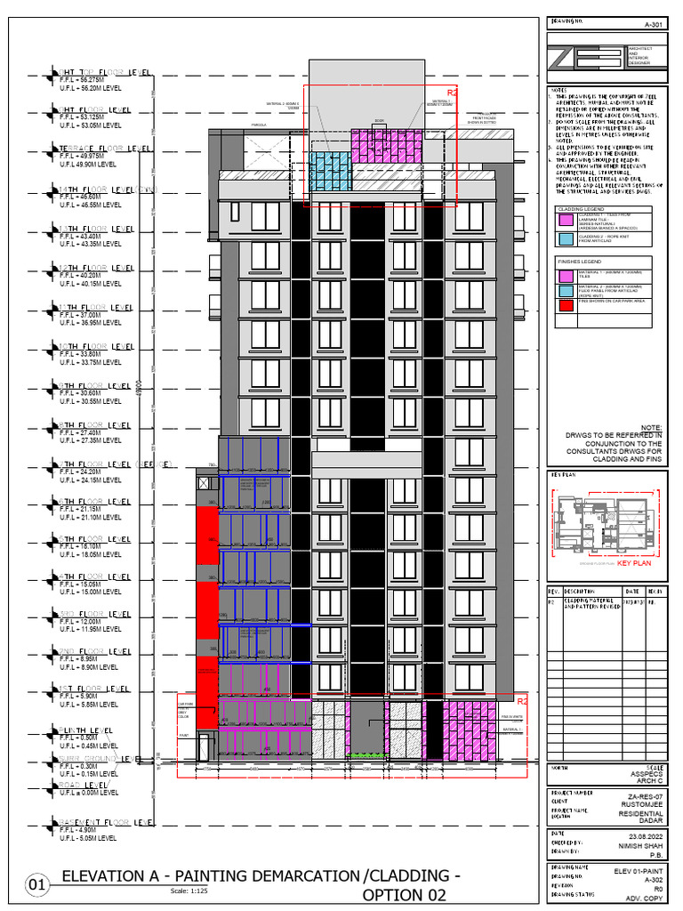 DD-100 - Ry - Elevations 01 | PDF | Architectural Elements | Local Government Areas Of Queensland