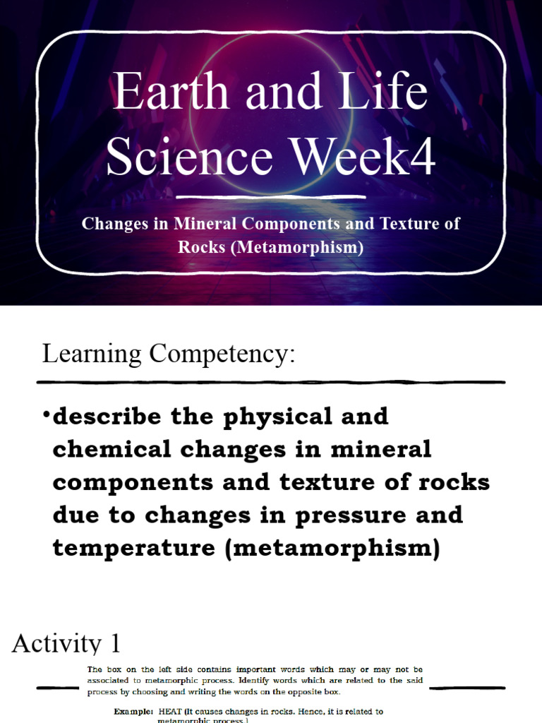 Metamorphism: Rock Changes Explained | PDF