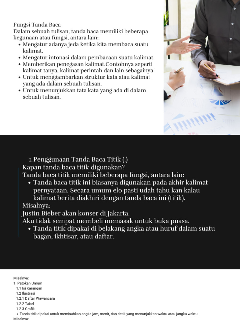 Fungsi dan Penggunaan Tanda Baca | PDF