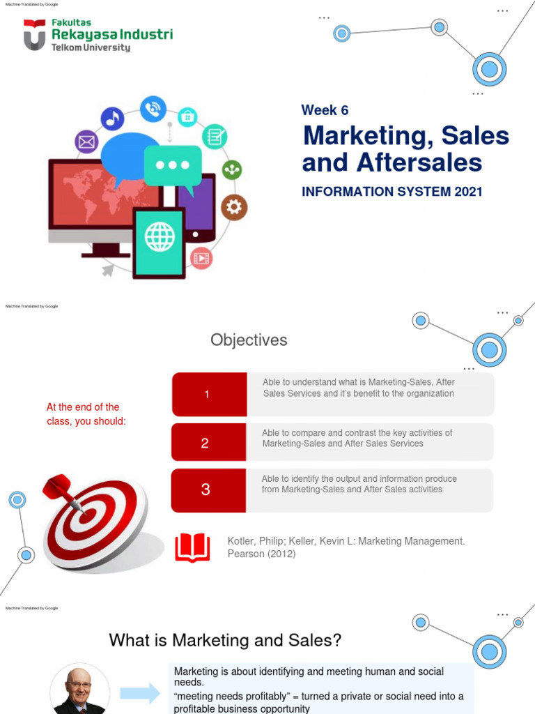 Marketing, Sales, Aftersales | PDF