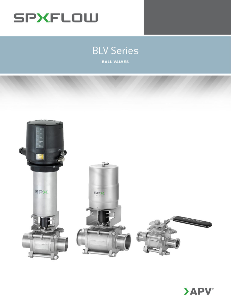 APV_Valve-Ball-BLV1_DST_GB_0520 | PDF