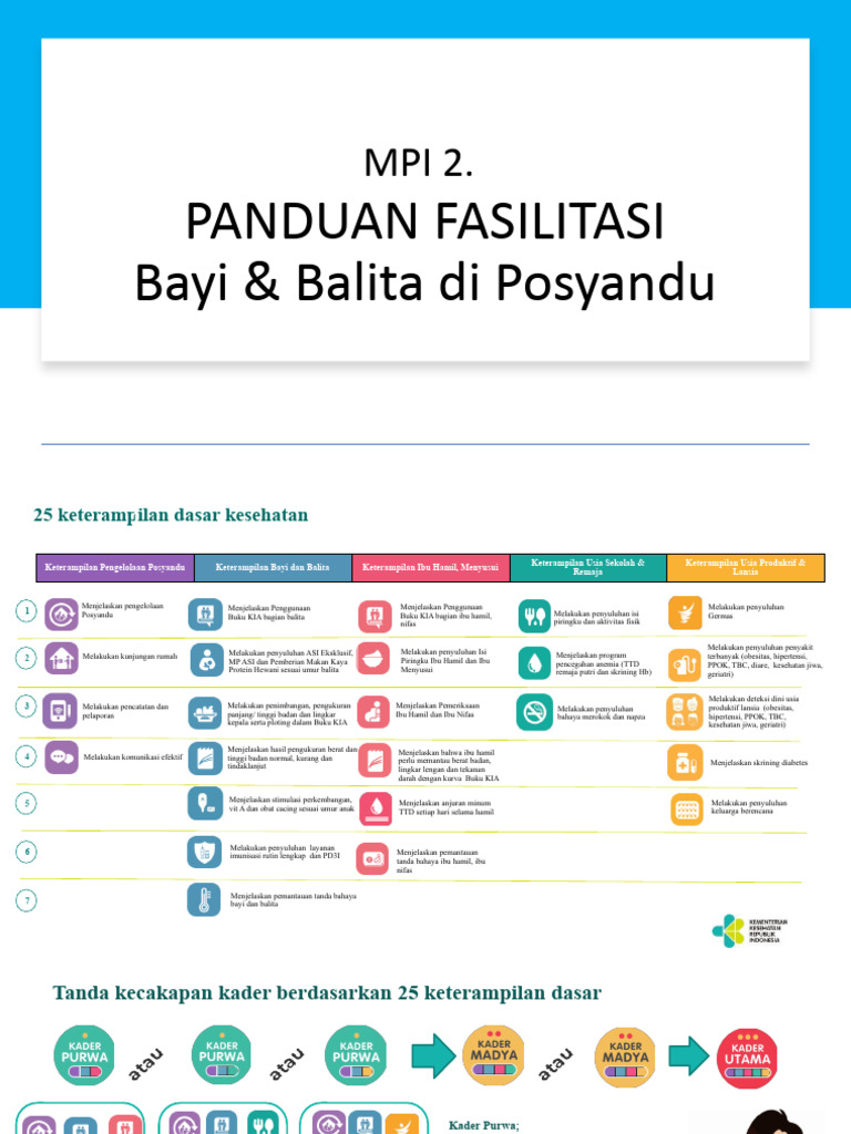 Panduan Fasilitasi Bayi Dan Balita | PDF | Pengembangan Diri | Kesehatan Holistik