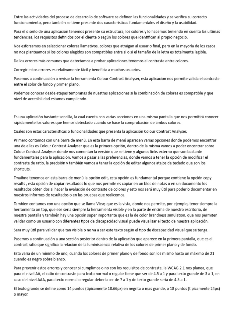 Contrast Finder | PDF | Color | Software