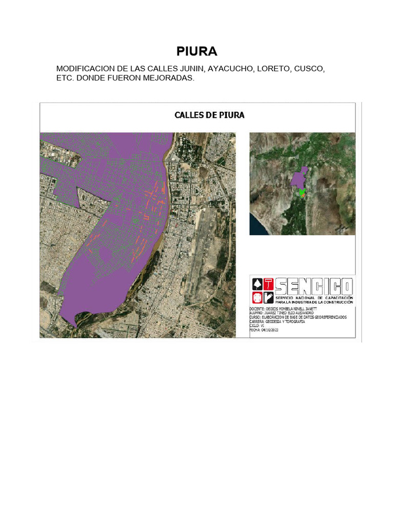 Calles de Piura | PDF