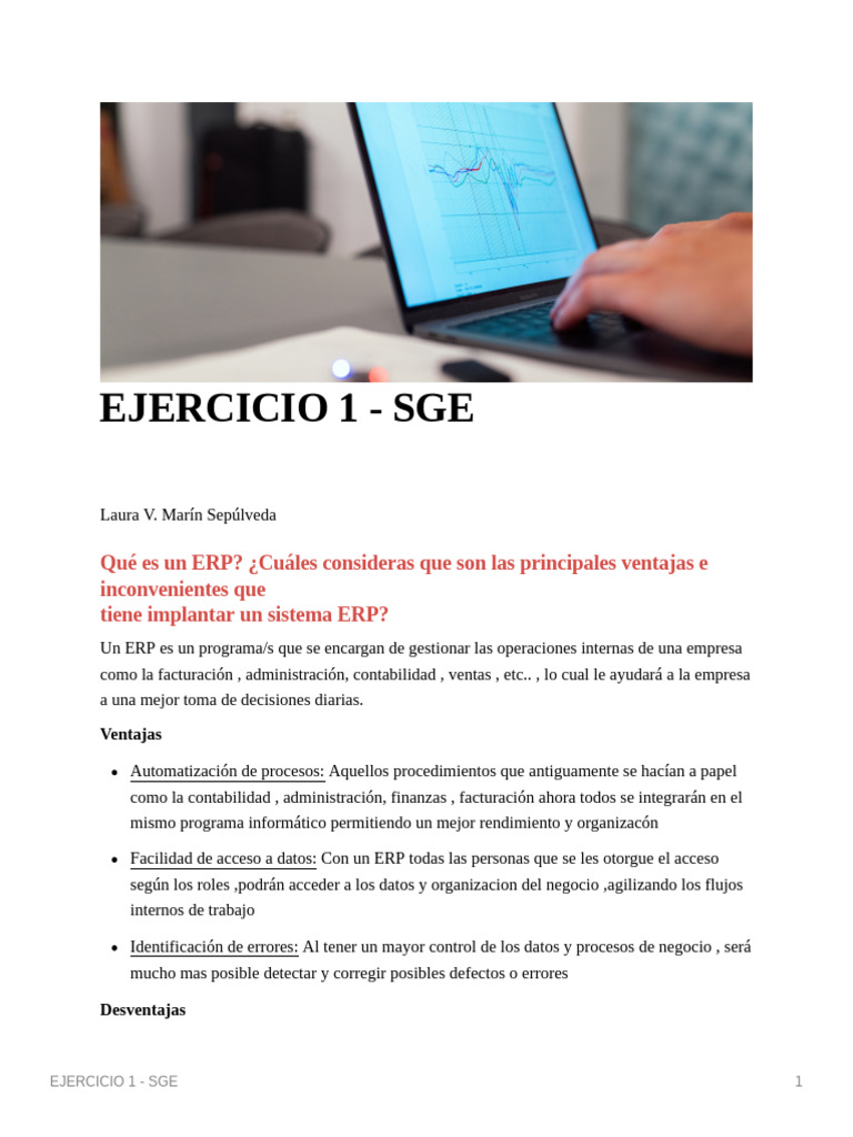 Ejercicio 1 | PDF
