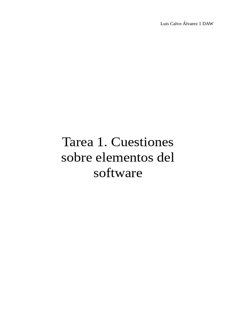 LuisCalvoAlvarez ED Tarea01 | PDF | Scrum (desarrollo de software) | Lenguaje de programación