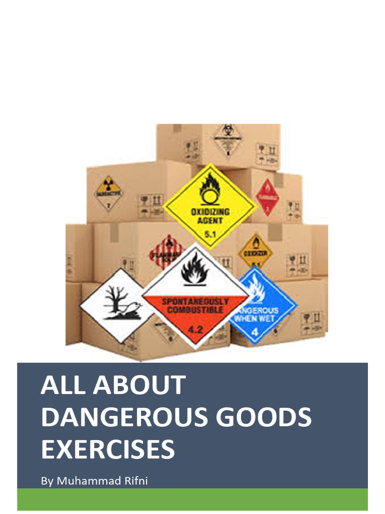 Dangerous Goods Shipping Guidelines | PDF