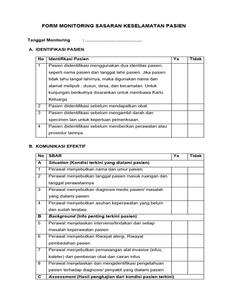 Form Monitoring SKP | PDF