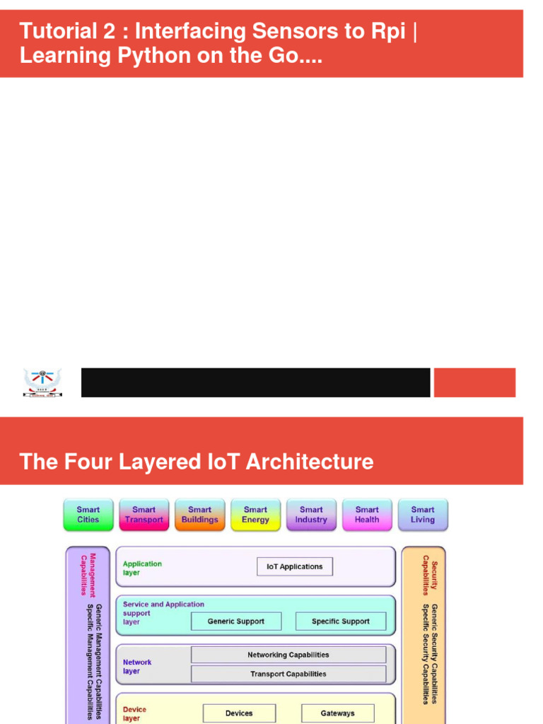 Interfacing Sensors with Raspberry Pi | PDF | Art | Computers