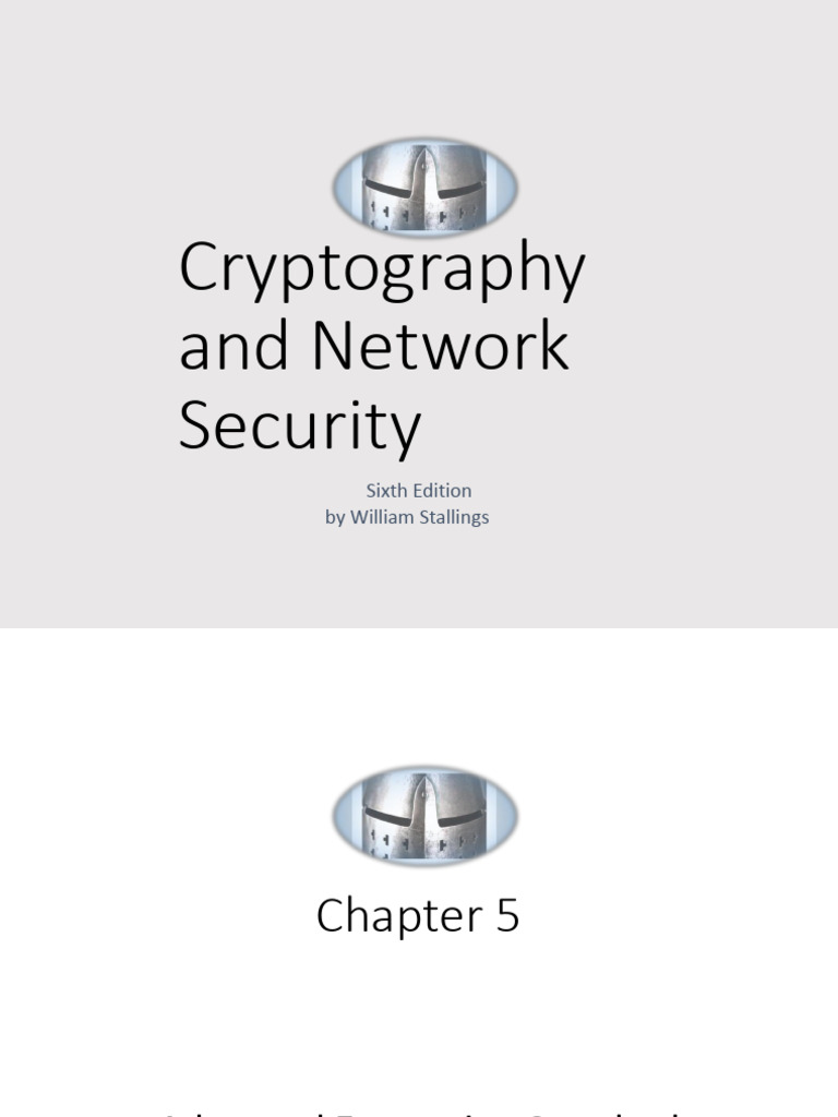 William Stallings, Cryptography and Network Security 6 - e (PDFDrive) | PDF | Computer Security ...