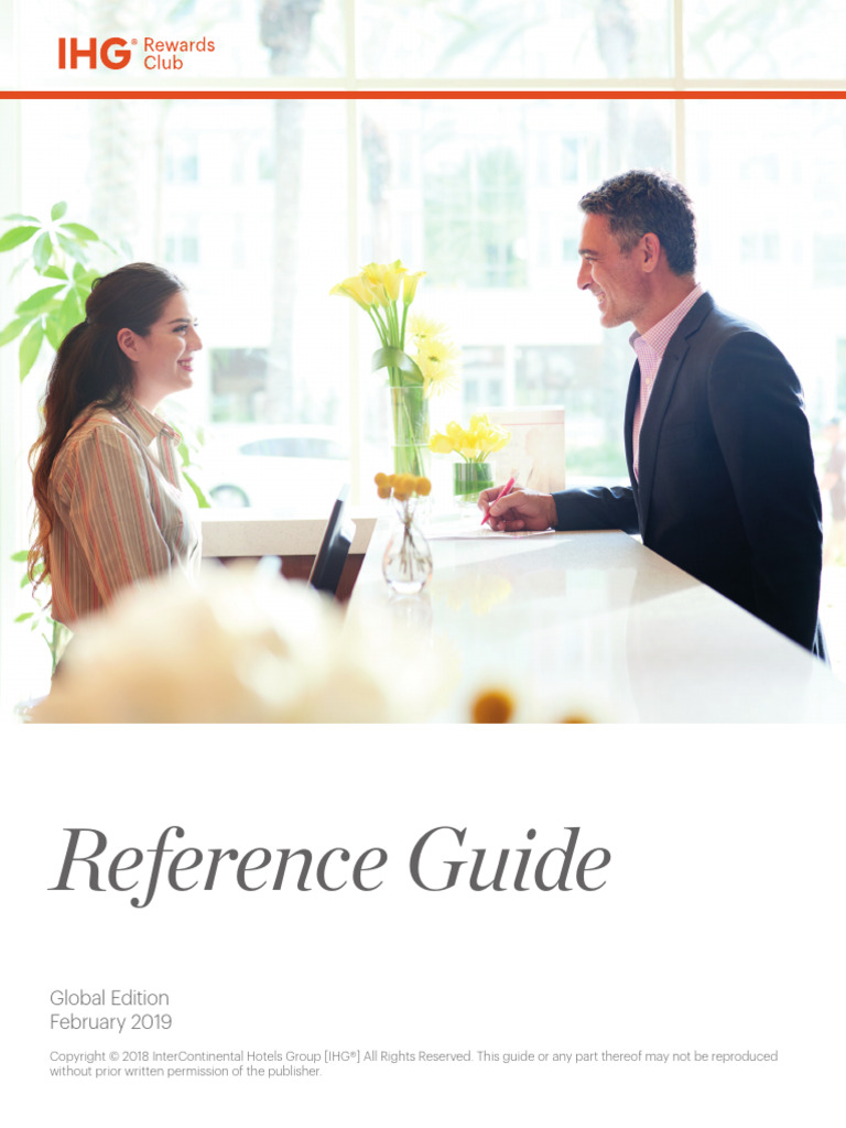 IHG Rewards Club Reference Guide Global FEB 2019 2.4 | PDF | Hotel ...