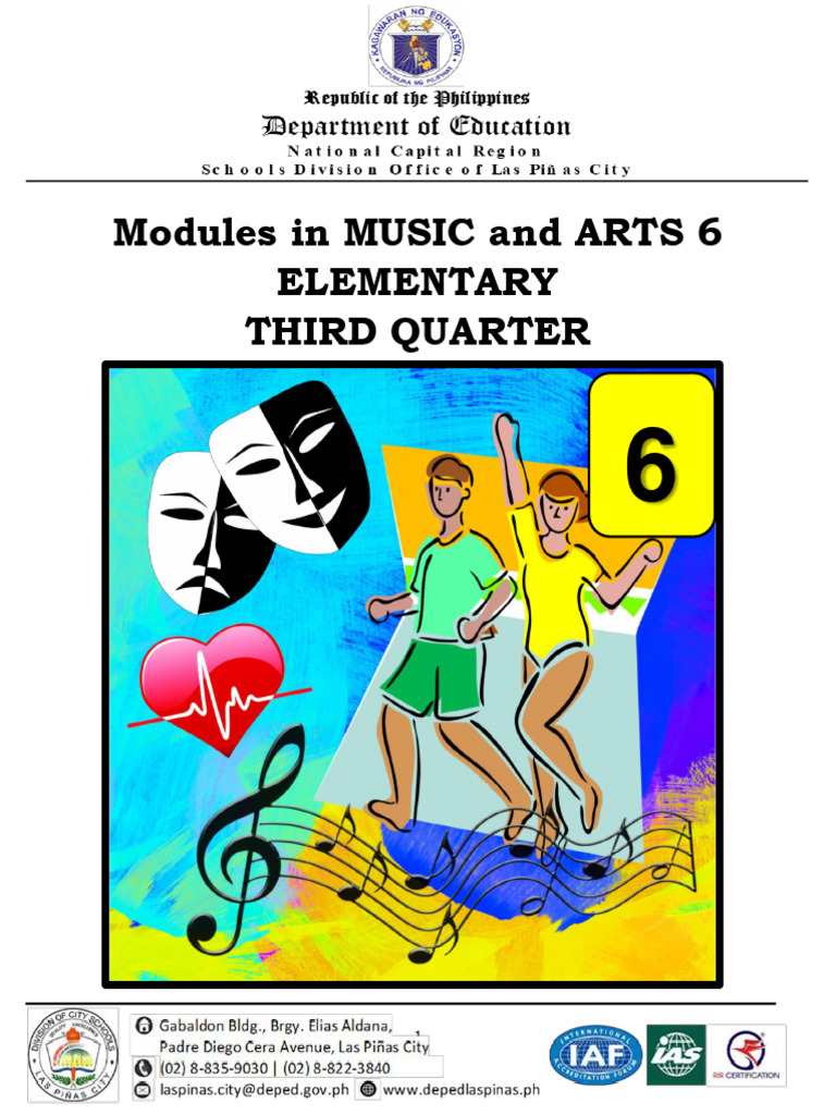 Q3 Music Arts 6 Adm Q3 | PDF