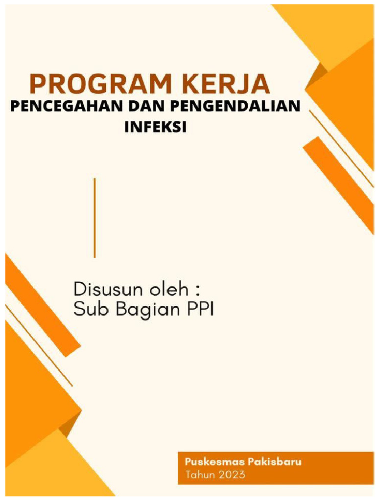 Cover Program Kerja PPI | PDF