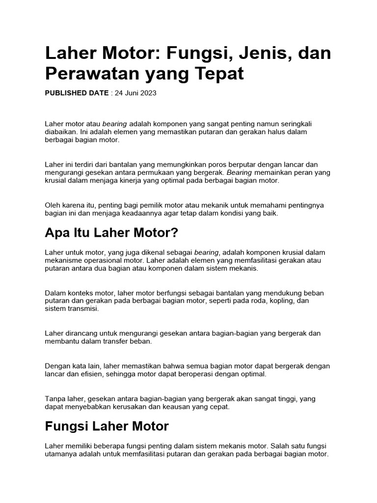 Laher Motor | PDF | Business