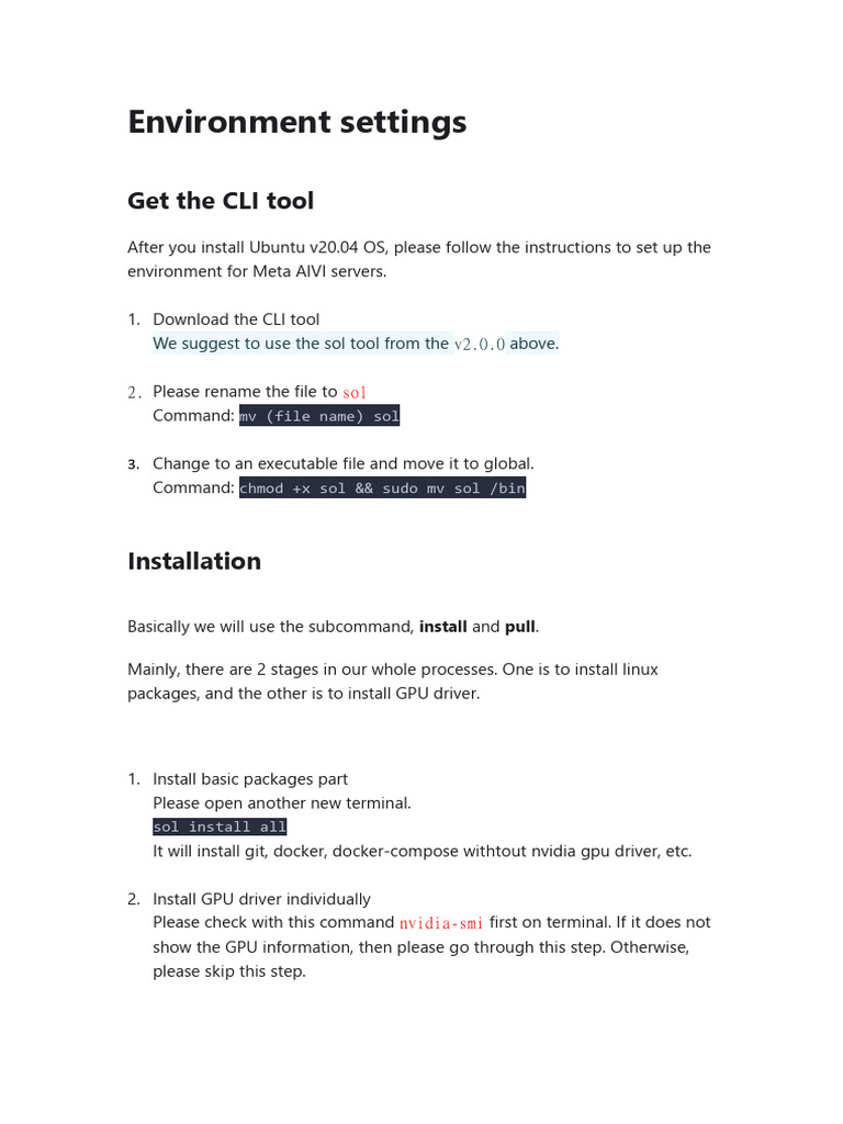 META-aivi - Server Installation | PDF