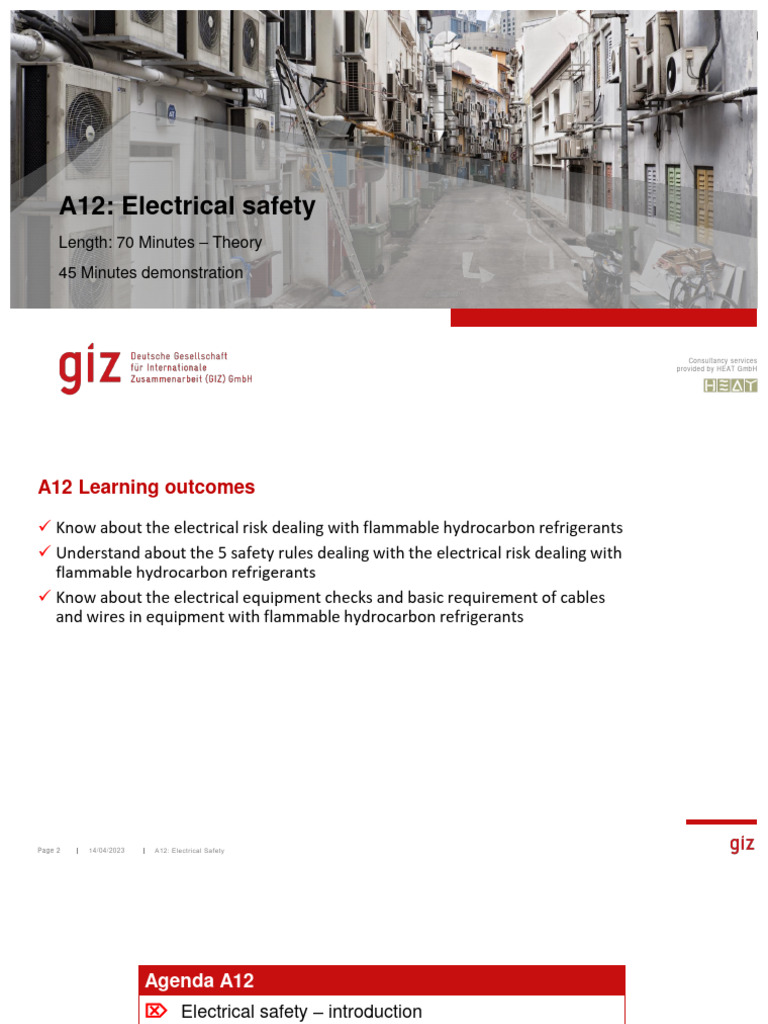 A12 - Electrical Safety | PDF | Electrostatic Discharge | Electrical Wiring