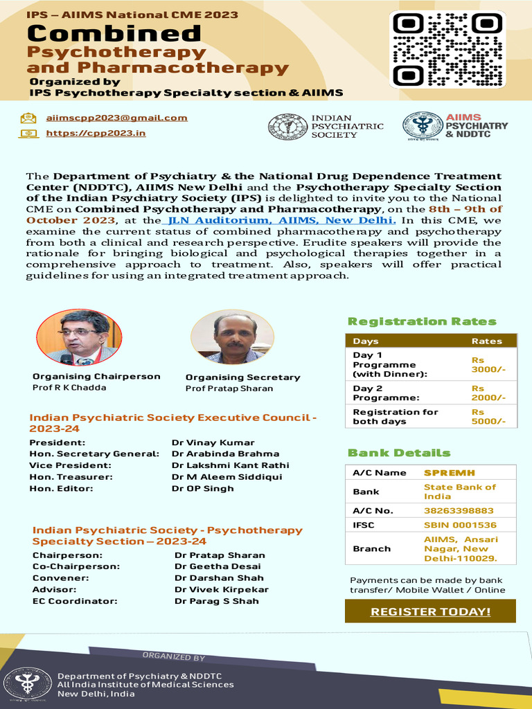 2023 CPP Flyer - Final | Download Free PDF | Psychiatry | Psychotherapy