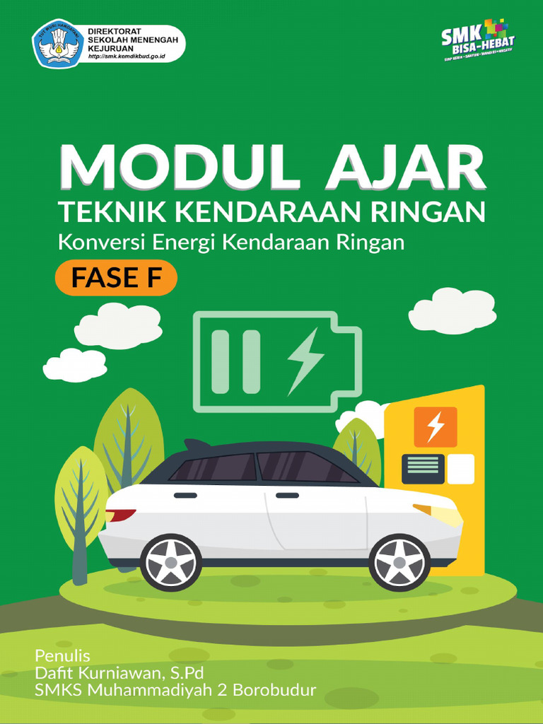 Modul Ajar Teknik Kendaraan Ringan - Konversi Energi Kendaraan Ringan - Fase F | PDF