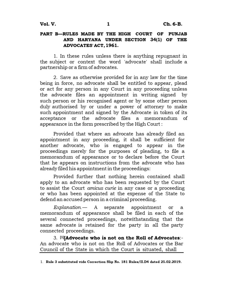 Advocate Rules | PDF | Advocate | Lawsuit