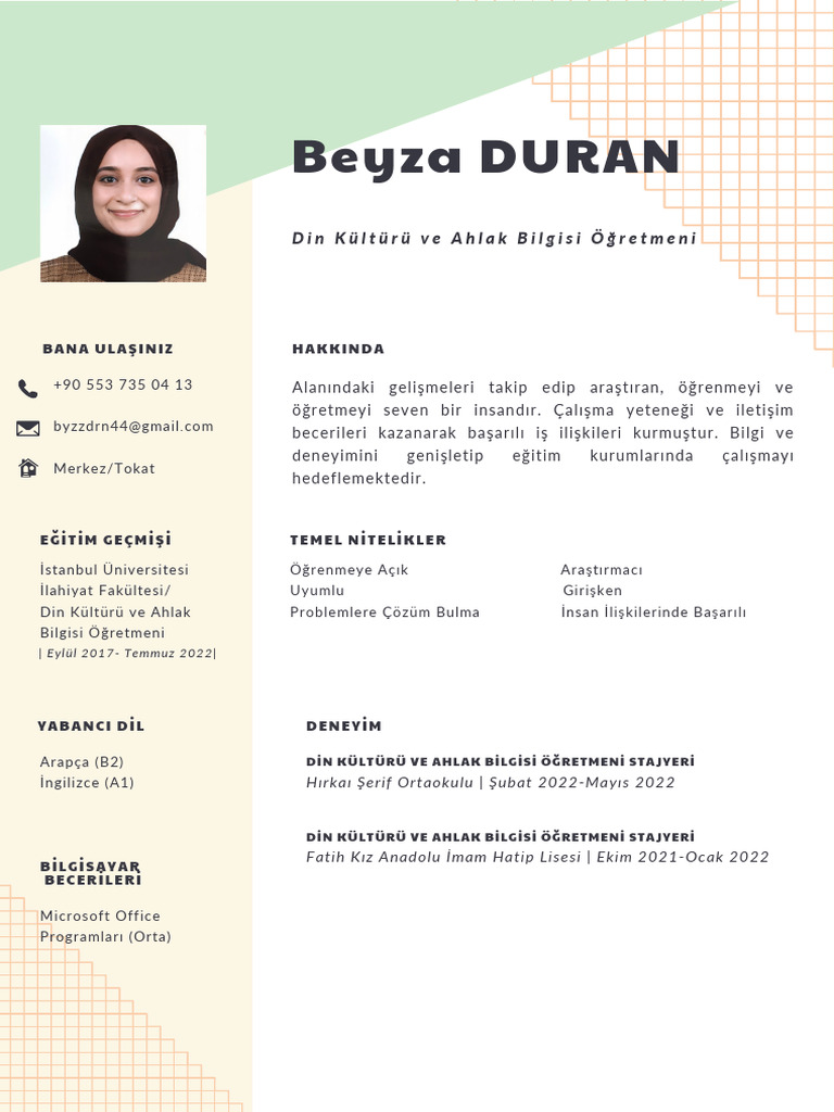 Beyza Duran CV | PDF