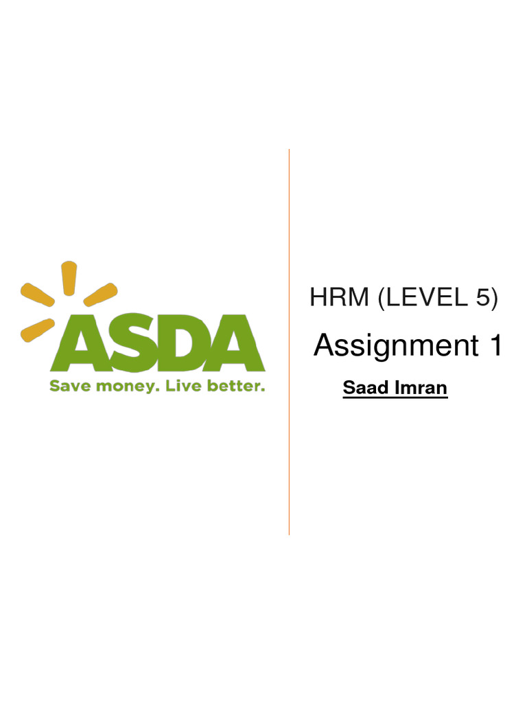 HRM level 5_Assignment 1_Saad Imran | PDF | Human Resource Management | Human Resources