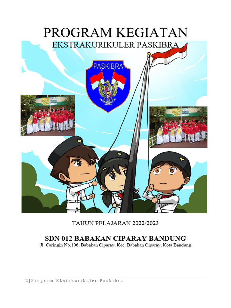 Program Ekstrakurikuler Paskibra SDN 012 | PDF