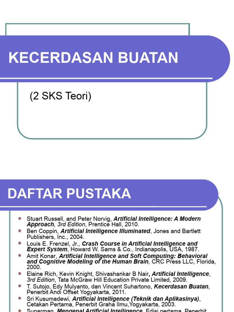 Ai - #1 Pengantar Kecerdasan Buatan | PDF