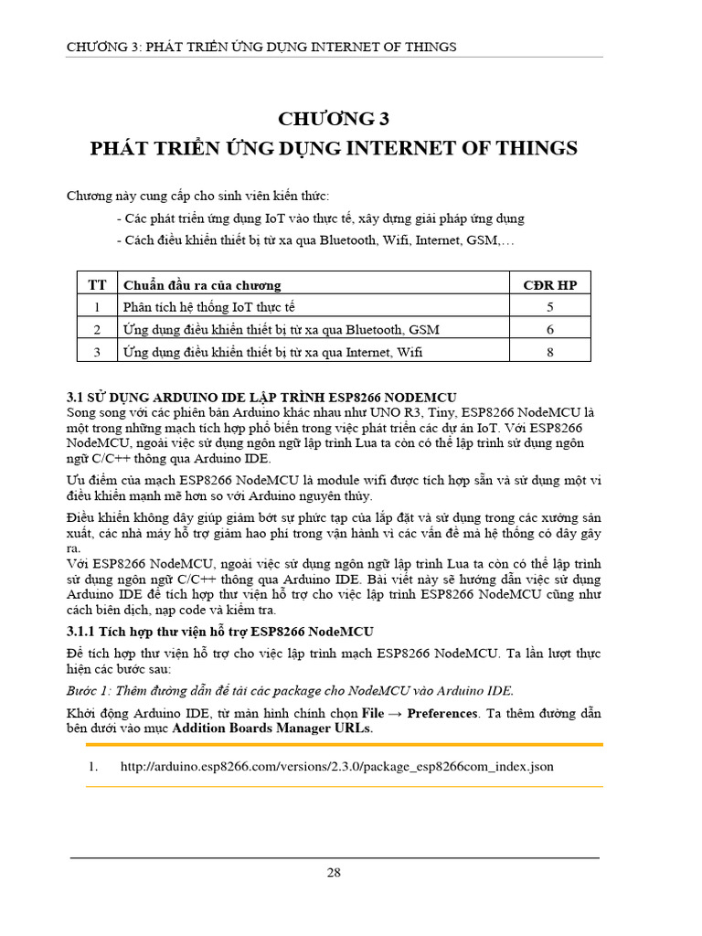 Giao_trinh_cong_nghe_iot_Phan2 | PDF