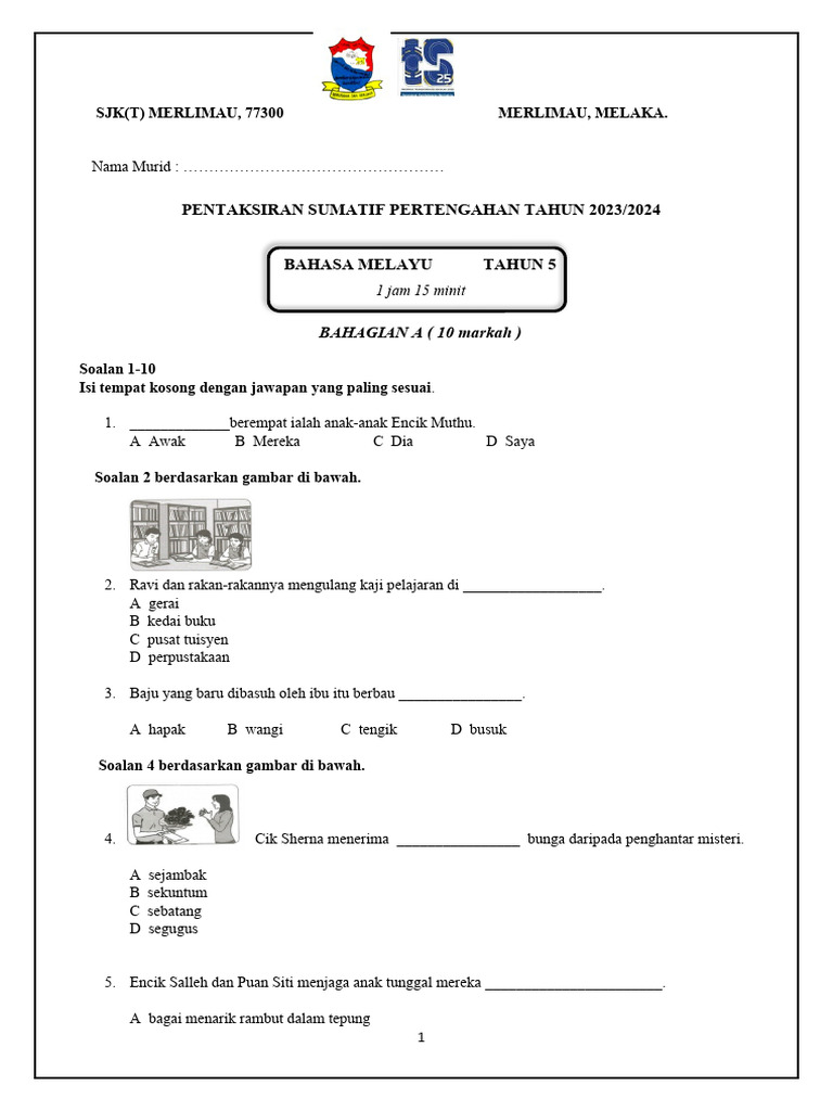 BM THN 5 Pi 2023 | PDF
