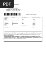 CONSTANCIA DE PASE Imss | PDF