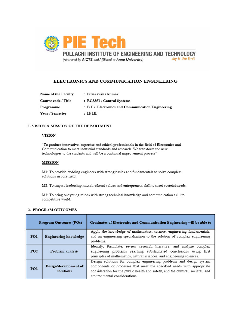 CS CP | PDF | Control Theory | Engineering