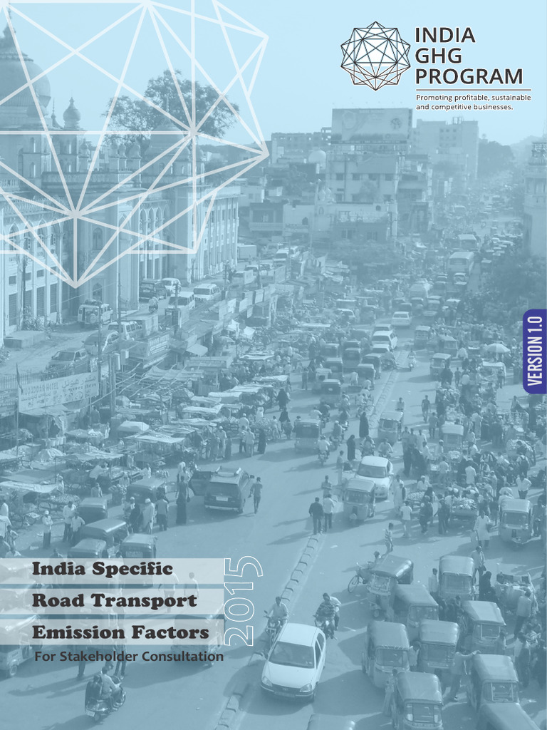 WRI 2015 India Specific Road Transport Emission Factors | PDF ...