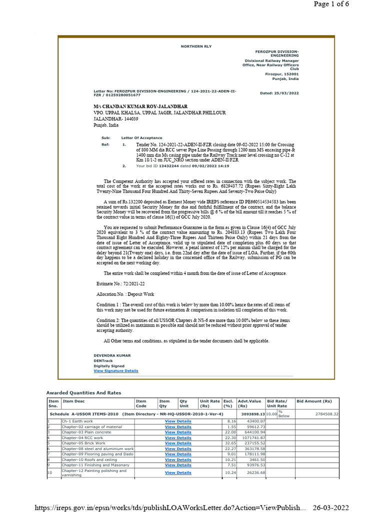 Crossing 800 Mm Dia Sewer Pipe JUC-NRO Section (2) | PDF | Concrete ...