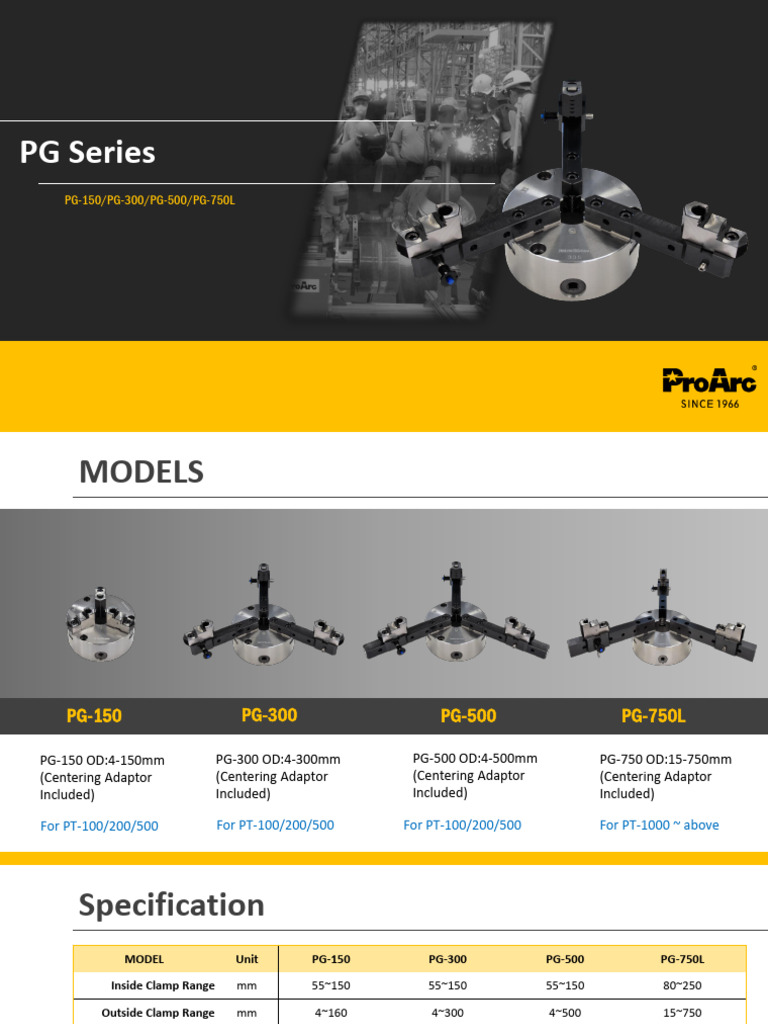 PG Series Specification | PDF | Technology & Engineering