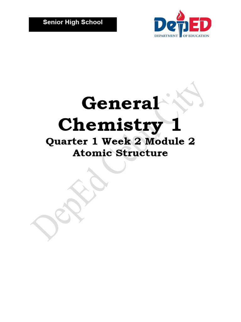 Gen Chem 1 Module 2 2nd Edition 2021 | PDF