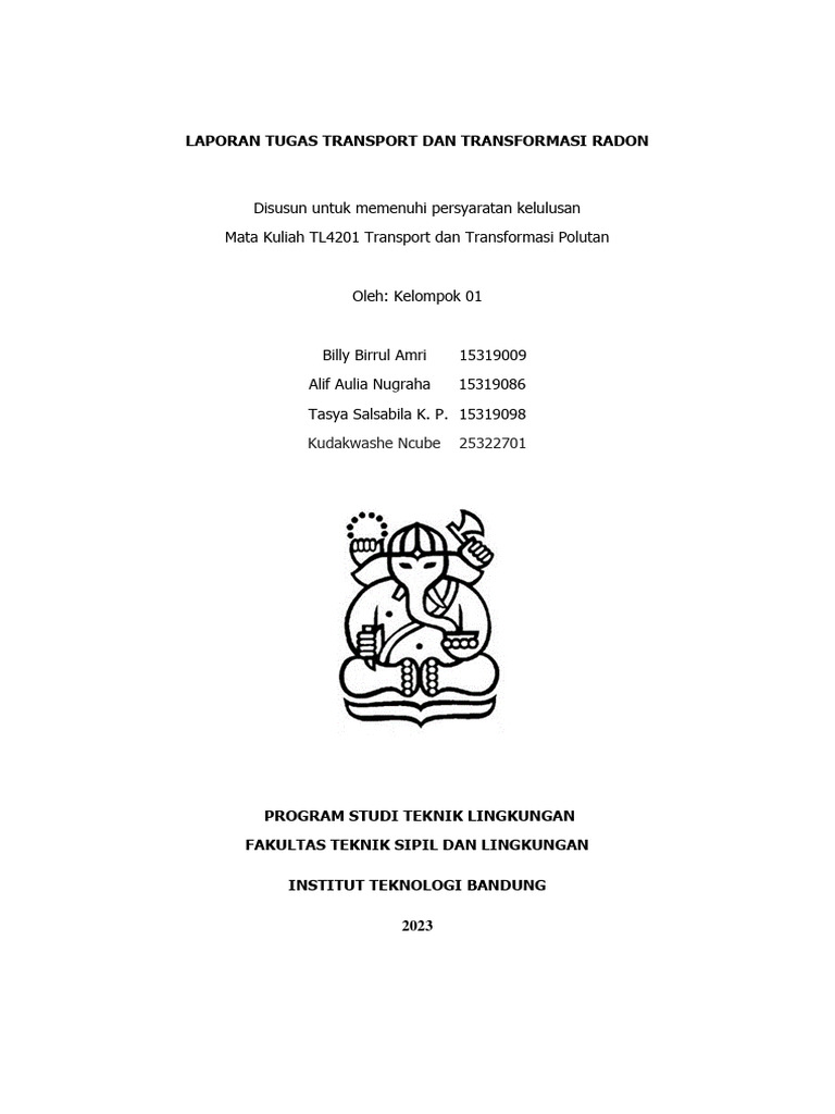 Transportasi dan Dampak Radon | PDF