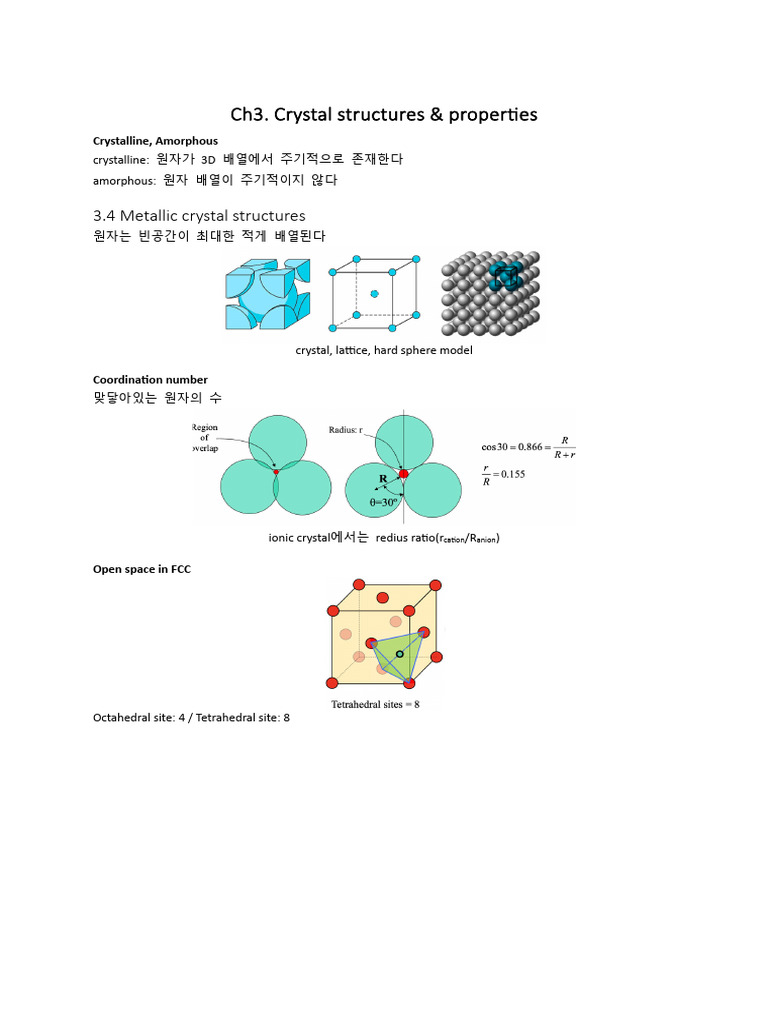 3 Crystallography | PDF
