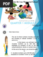 Math3 - q1 - Mod1 - Visualizing Numbers Up To 10 000 - v308092020 | PDF