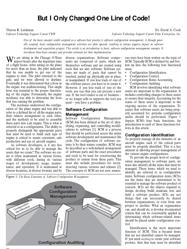 10-But I Only Changed One Line of Code | PDF | Audit | Information ...