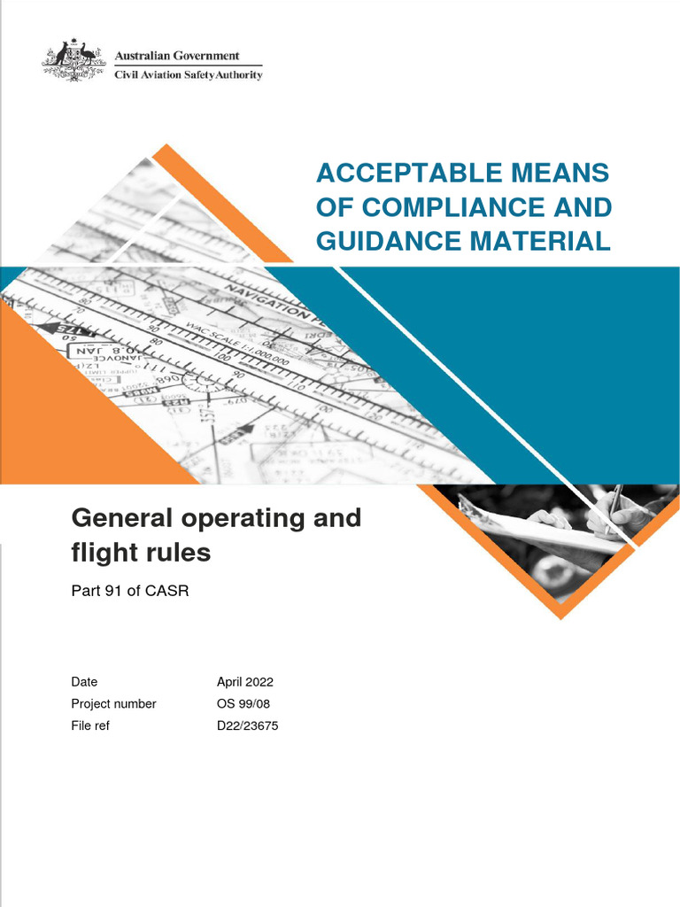 Acceptable Means Compliance Guidance Material Part 91 | Download Free ...