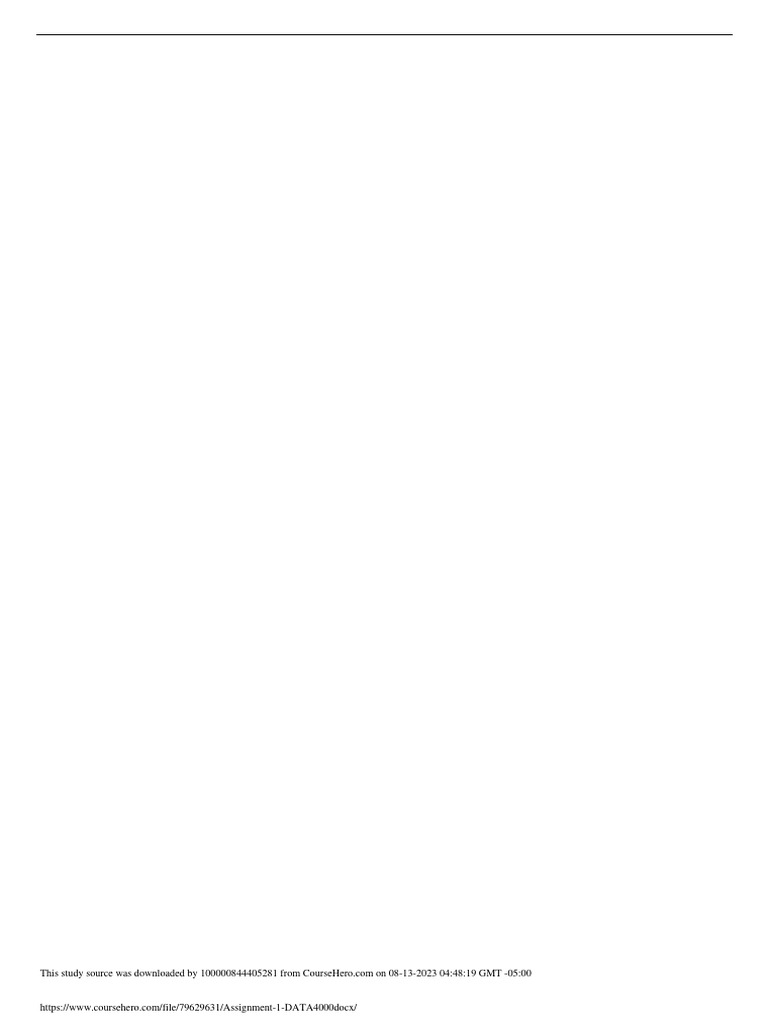 Assignment_1_DATA4000.docx | PDF