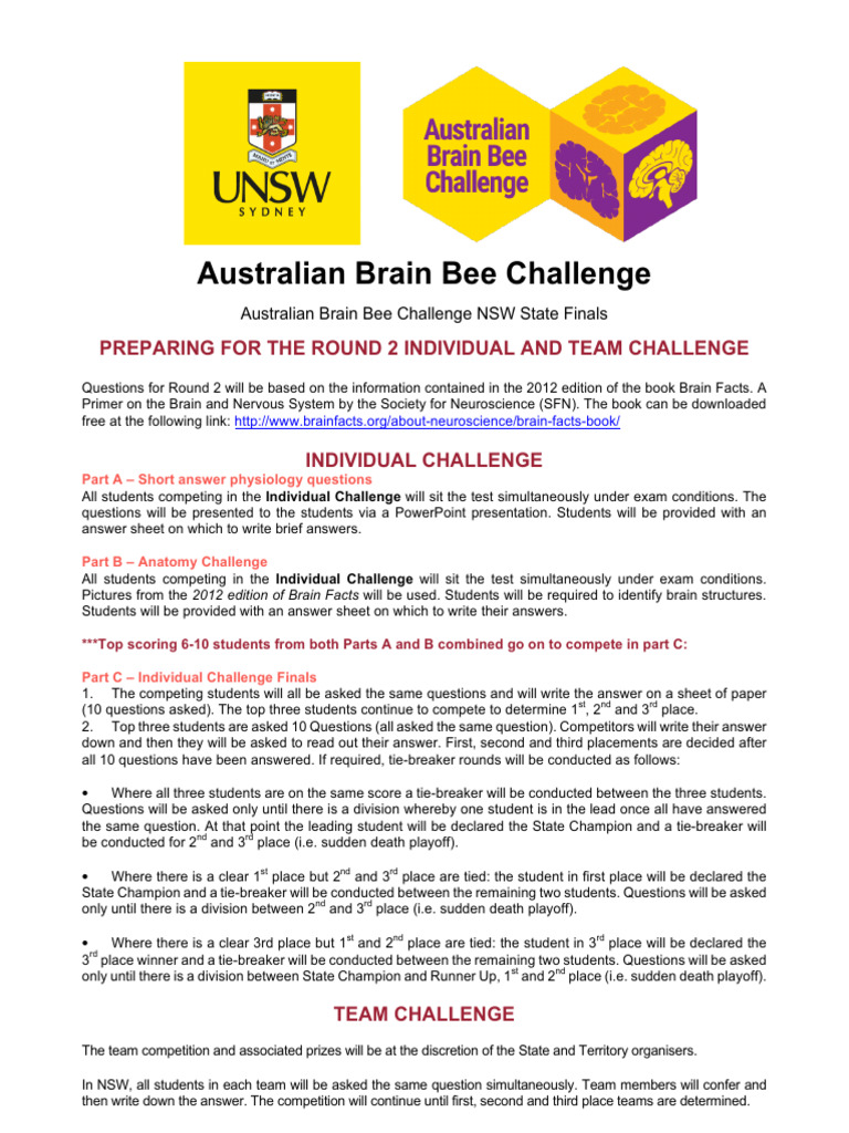 Competition Outline 2018 | PDF