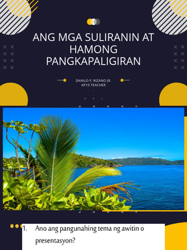 Arpan 10 Lesson 2 Q1 - 083718 | PDF