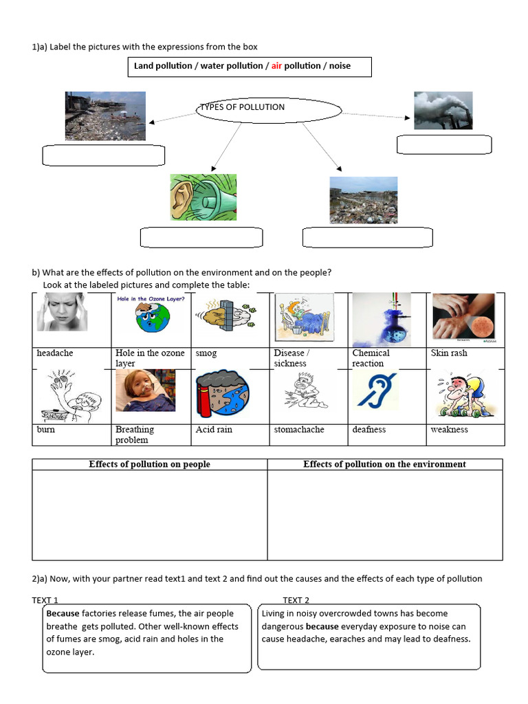 Pollution-Word 1 | PDF | Air Pollution | Smog